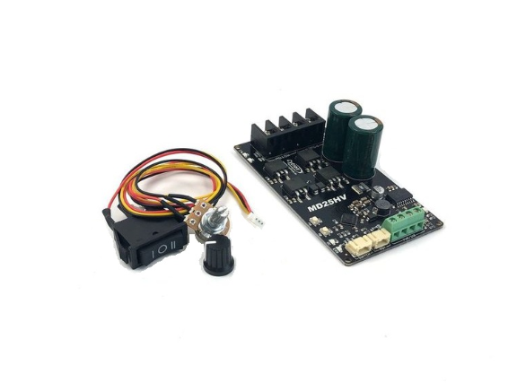 Cytron 25A DC motor driver with Switch and Potentiometer Control ...
