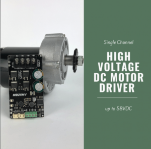 Cytron 25A DC motor driver with Switch and Potentiometer Control ...