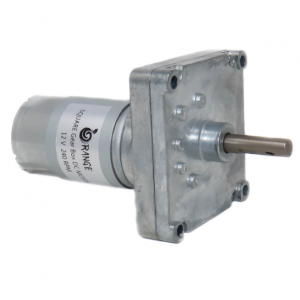 Orange MG555 12V 240RPM Square Gearbox DC motor For DIY Project Encoder ...